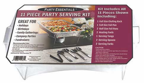 11Pc Chafing Kit – Party Time Monroe